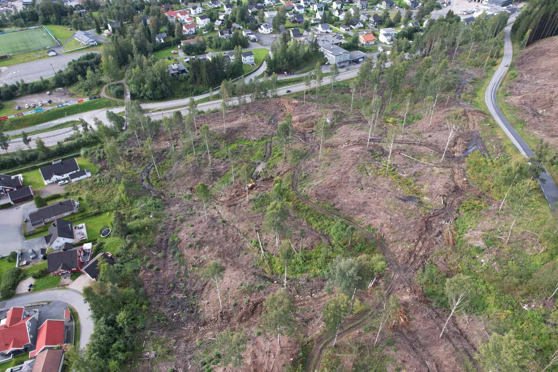 Overvannshåndtering for reguleringsplan Brusveskogen – Skred AS